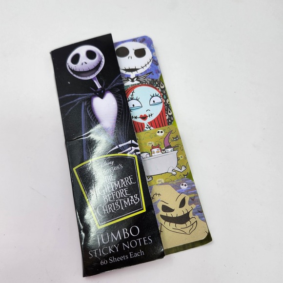 Disney | Office | Disney Nightmare Before Christmas Jumbo Sticky Notes ...